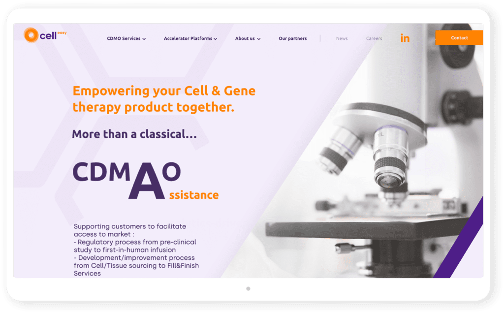 Cell-Easy by the web agency, WS Interactive